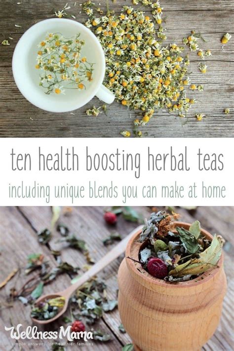 10 Health Boosting Herbal Teas Tea Blends Recipes Herbal Teas