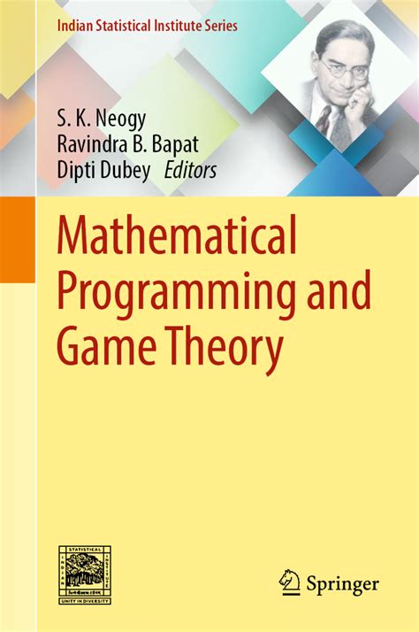 isbn 9789811330599 mathematical programming and game theory