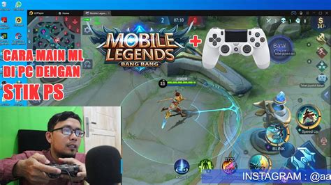 Cara Main Mobile Legend Di Pc Dengan Stick Ps Cara Arahin Skil