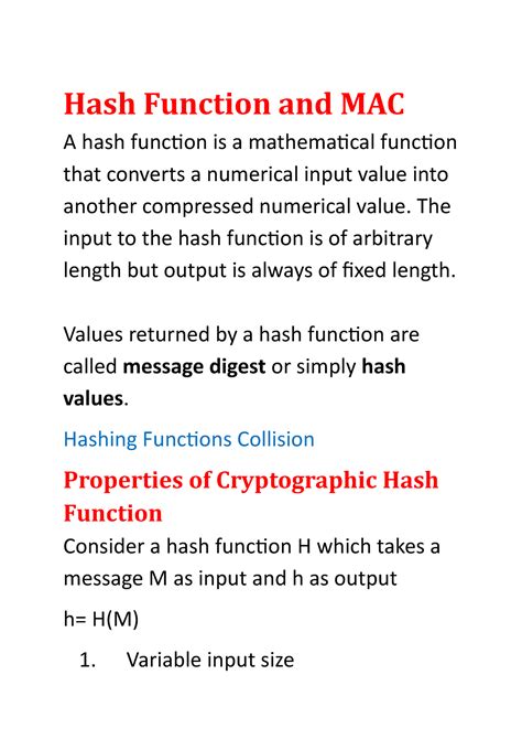 hash function and mac usefull hash function and mac a hash function is a mathematical