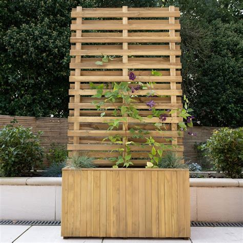 Forest Wooden Garden Living Wall Planter Elbec Garden Buildings