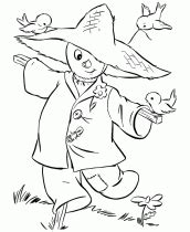 Desenhos De Espantalho Para Colorir
