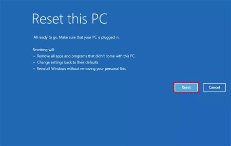 Troubleshooting Pc Reset Problems Solutions For There Was A Problem