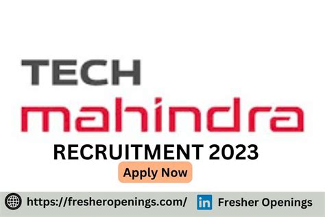 Tech Mahindra Walk In 2023 Hiring As Customer Care Executive