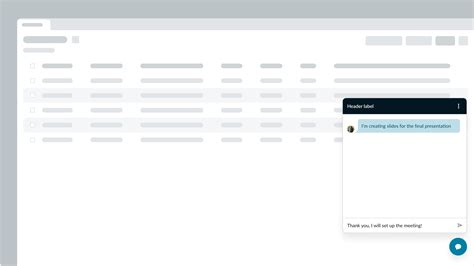 Modeless Dialog Horizon Design System