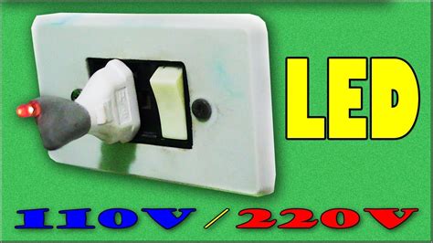 Como Ligar Um Led Em 110v 220v FERRAMENTA TESTA TOMADAS