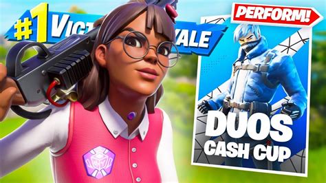 PLAYING Fortnite Duo Cash CUP Today In Gold 3 YouTube