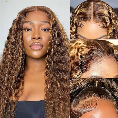 Amazon Highlight Lace Front Wig Human Hair HD Lace Frontal Wig