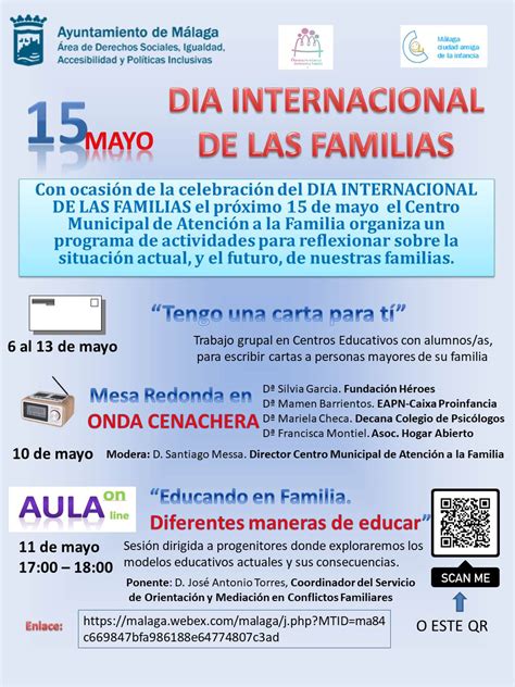 Celebración del Dia Internacional de las Familias