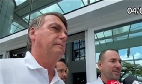 VÍDEO erisipela Bolsonaro recebe alta e deixa hospital braço