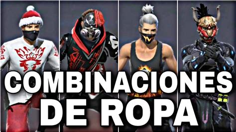 MEJORES COMBINACIONES DE ROPA PARA FREE FIRE LAS MEJORES