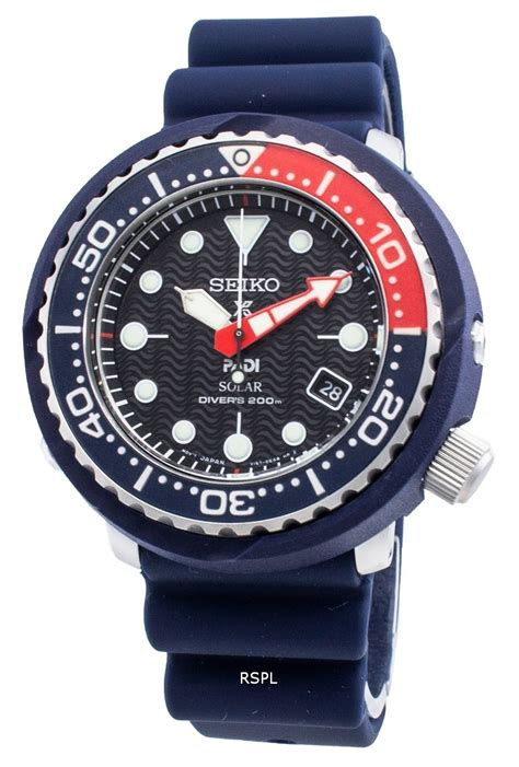 Seiko Prospex Padi Solar Sne Sne P Sne P M Men S Watch Ebay