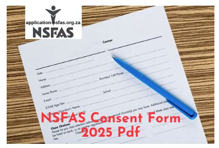 NSFAS Consent Form 2025 Pdf Nsfas Org Za