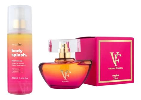 Kit Perfume Virginia Body Splash Wepink Parcelamento Sem Juros