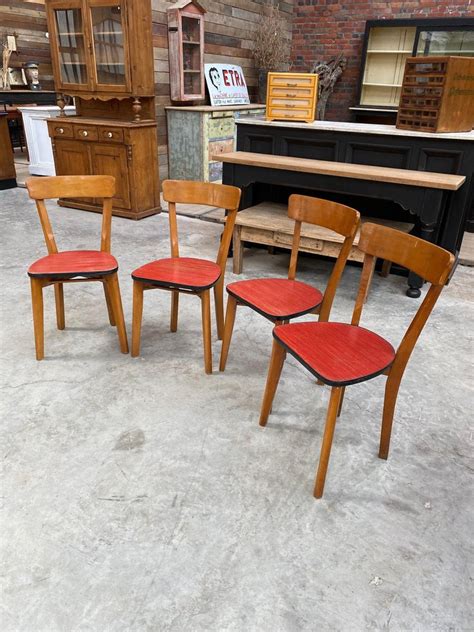 Vintage Bistrostühle 1960er 4er Set bei Pamono kaufen
