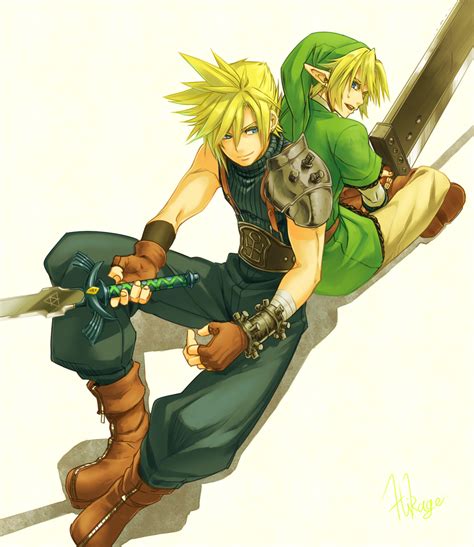 Link And Cloud Super Smash Brothers Know Your Meme
