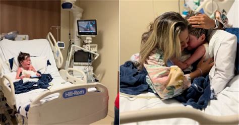 Menino passou 16 dias em coma e a reação ao ver a mãe deixou a Internet