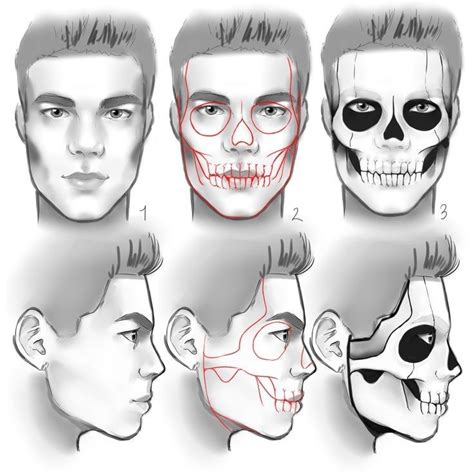 Halloween Make Up Skeleton Makeup Halloween Skull Makeup Halloween