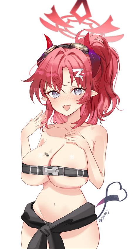 Megu Blue Archive Drawn By Ash Cat Evy Danbooru