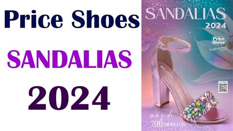 CATALOGO PRICE SHOES SANDALIAS 2024 PRIMAVERA VERANO YouTube