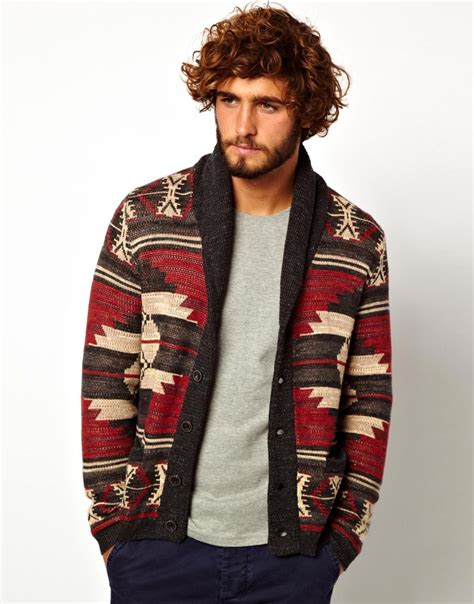 Ralph Lauren Denim Supply Ralph Lauren Shawl Cardigan With Pattern For