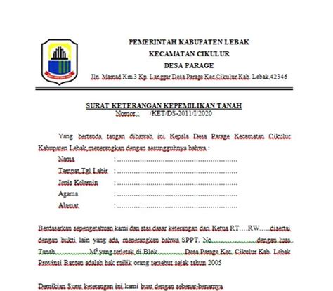 Contoh Surat Tembusan Ke Camat Homecare24