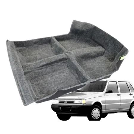 Carpete Moldado Fiat Uno Mille Ano 93 À 99 Preto f2crevestimentos