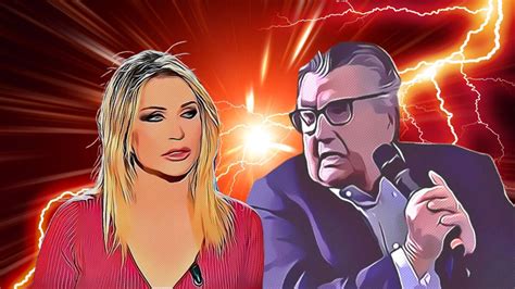 Paola Ferrari Contro Il Suocero De Benedetti Gravi Offese Disgustose