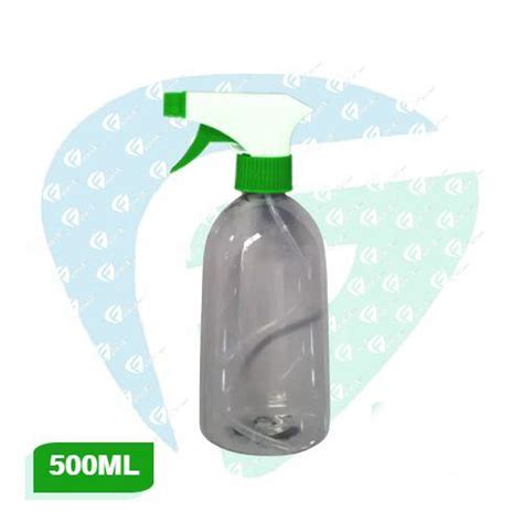 Kit 100 Pulverizador Frasco 500 Ml Gatilho Borrifador Spray Satyam