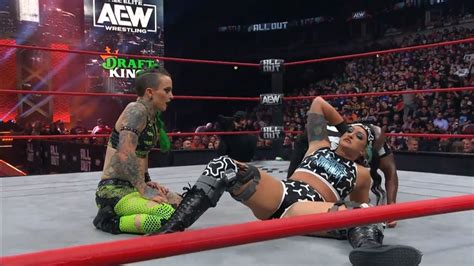KRIS STATLANDER Vs RUBY SOHO Tbs Championship Match AEW All Out 2023