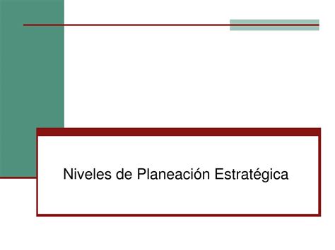 PPT Planeación Estratégica PowerPoint Presentation free download