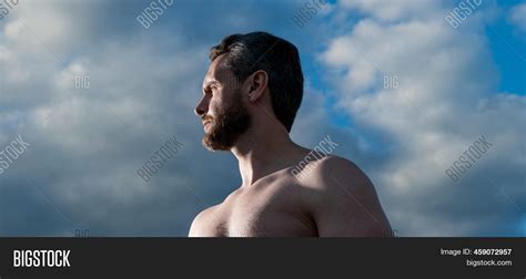 Shirtless Muscular Man Image Photo Free Trial Bigstock