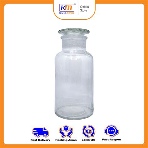 Botol Reagen Bening Pereaksi Steril Laboratorium Ml Lazada