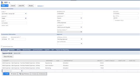 How To Import Vendor Bills In Netsuite With A Csv Import Template