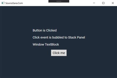 بررسی Routed Event ها در WPF آموزش WPF سورس سرا