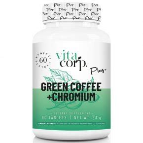 VitaCorp Plus Green Coffee Chromium Zöld kávé Króm tabletta 60db