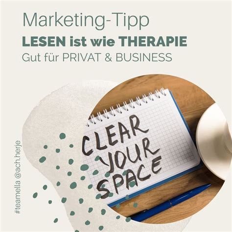Marketing Mit Teamella On Instagram LESEN Ist Wie THERAPIE