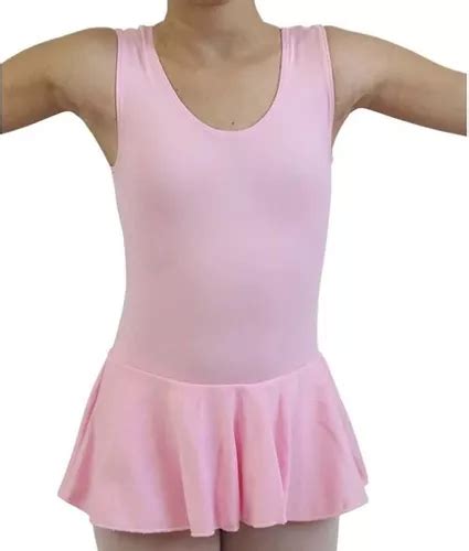 Collant Regata Saia Embutida Roupa Balé Infantil MercadoLivre