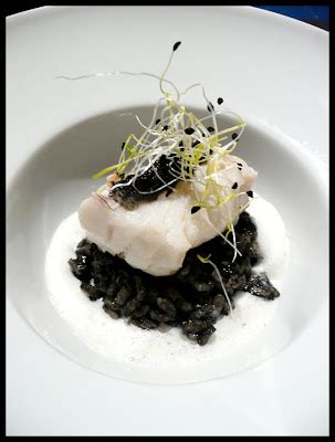 squisitoO 3 Menu Noir Blanc Dos de cabillaud à l ail noir et