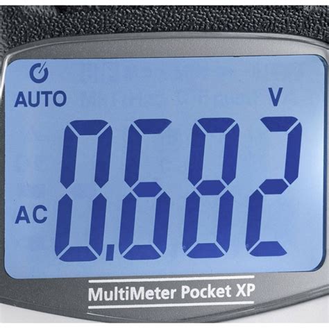 Laserliner Digital Multimeter Pocket XP 600V 0 4 400mA 400Ohm 40MOhm