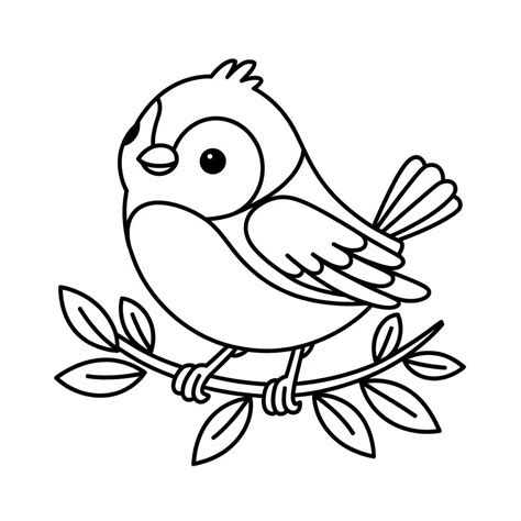 Desenhos De Passarinho No Galho Para Colorir E Imprimir Colorironline
