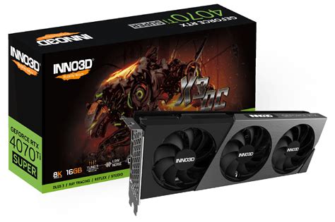 INNO3D X3 GeForce RTX 4070 Ti Super 16G OC 顯示卡