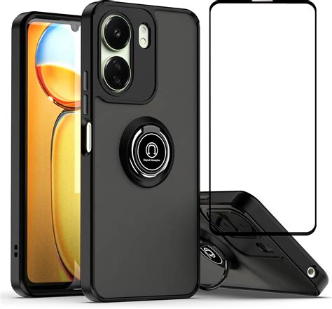 BIOPLJ Funda Para Motorola Moto Edge 40 Neo Funda Uso Rudo Con Cristal