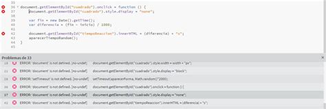 error en brackets javascript document is not defined stack overflow en español