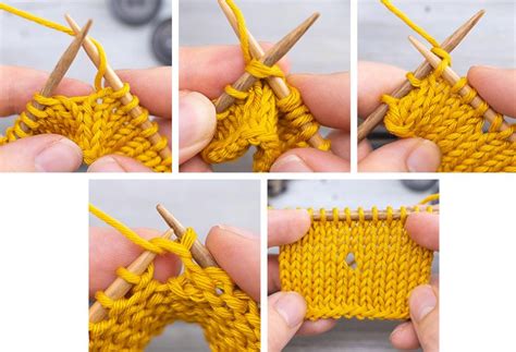 Comment faire une boutonnière au tricot Conseils Tricot