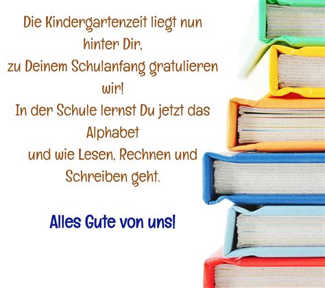 50 Glückwünsche zur Einschulung und Sprüche zum Schulanfang