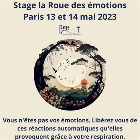 Masterclass Gratuite La Roue Des Emotions Mercredi 12 Avril 20h