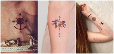 Tatuagem de Bússola O que Significa Dicas Mais de 60 Inspirações