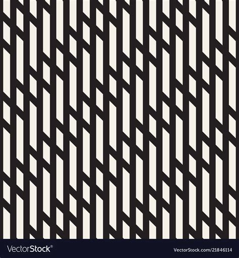 Seamless Geometric Pattern Simple Abstract Lines Vector Image