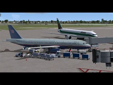 Miami Intl KMIA To Denver Intl KDEN FSX Aerosoft United A320